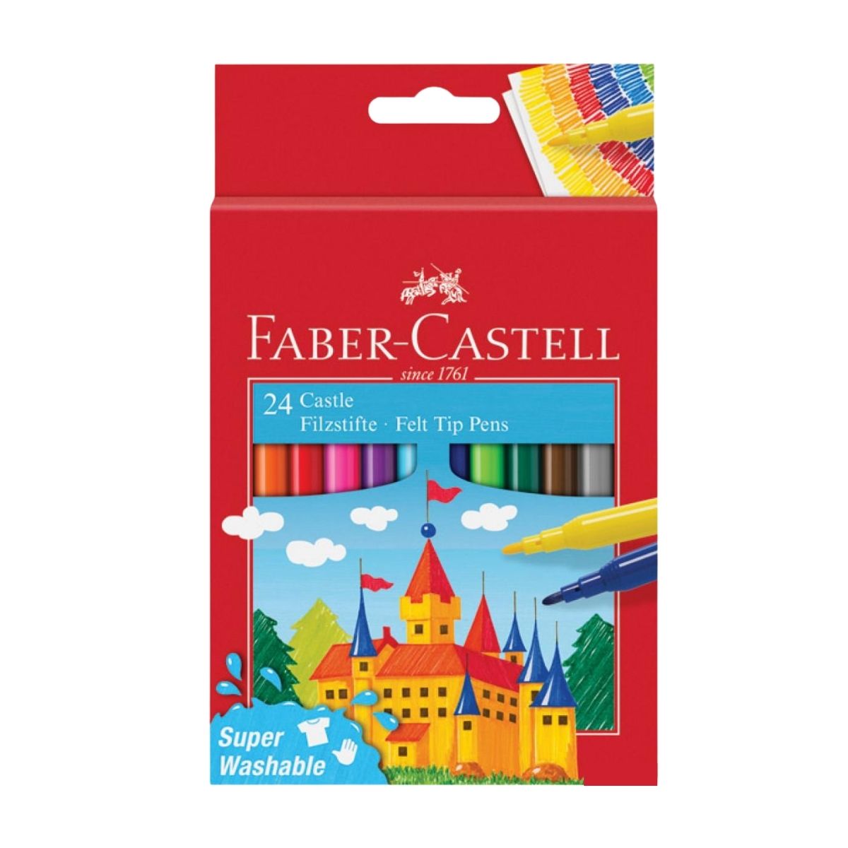 Flomasteri 24 FABER CASTELL | Knjižara Prima