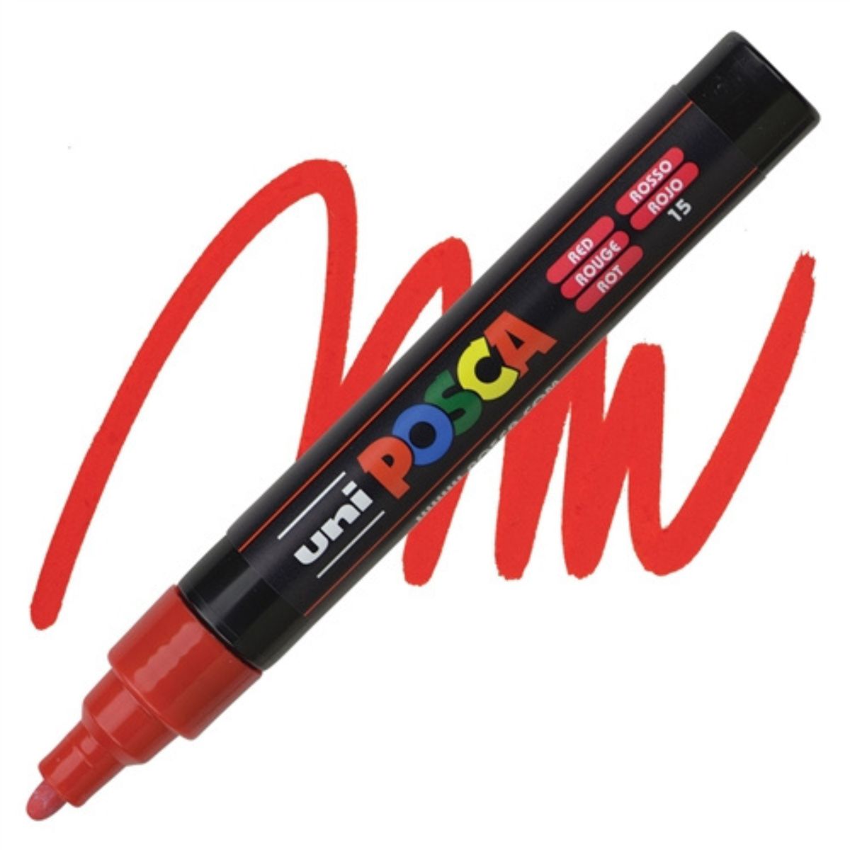 POSCA marker UNI PC-5m crveni 15 | Knjižara Prima