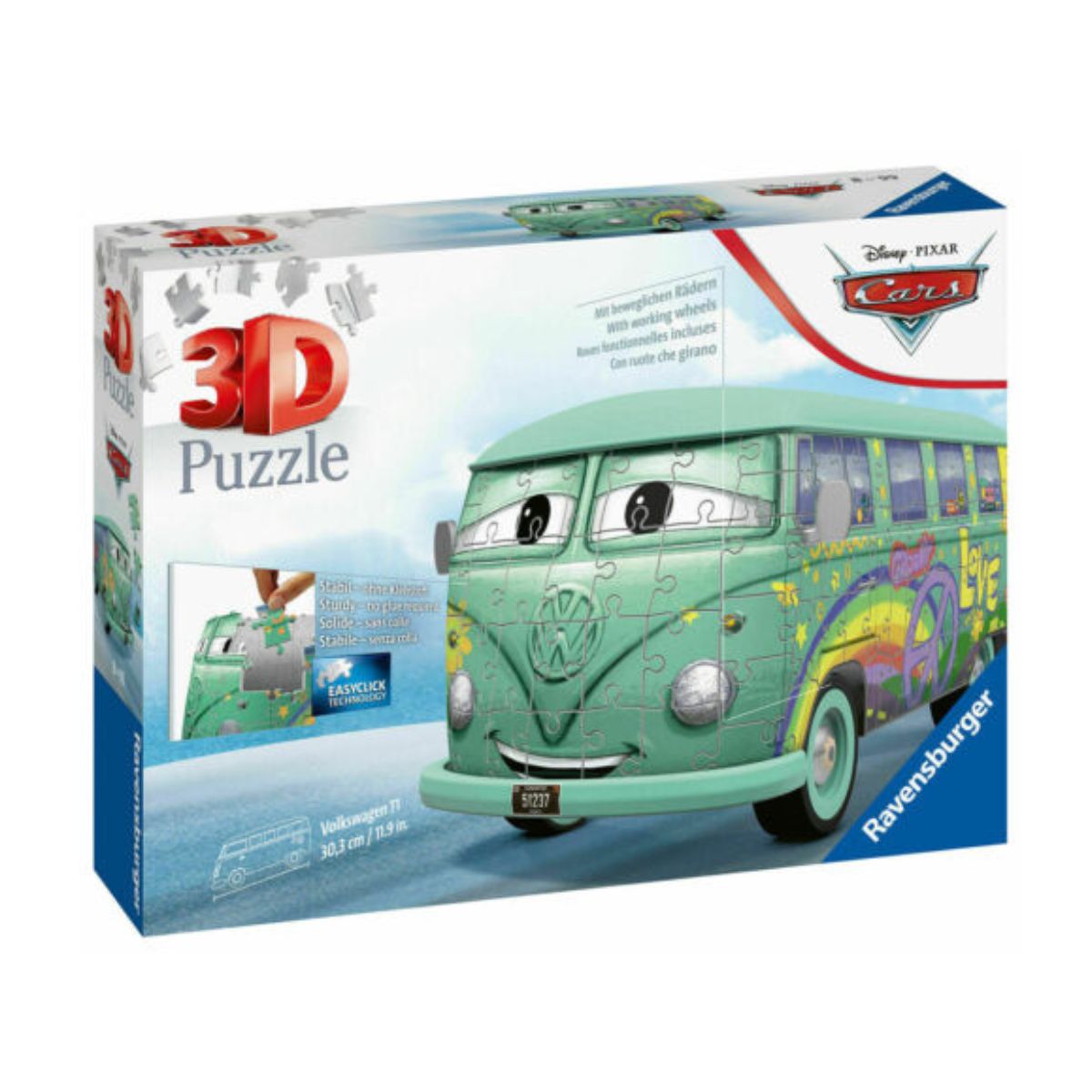 Puzzle 3D RAVENSBURGER VW bus | Knjižara Prima