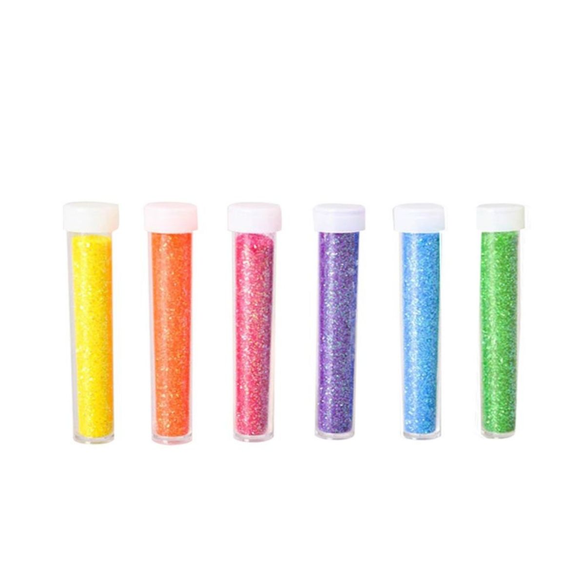 Šljokice neon 6 boja JUNIOR Crafty | Knjižara Prima