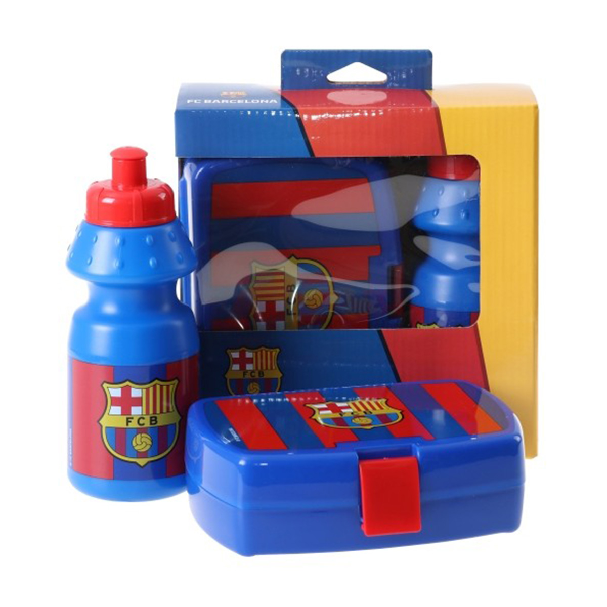 Lunch box kutija za užinu i flašica - Barcelona set | Knjižara Prima