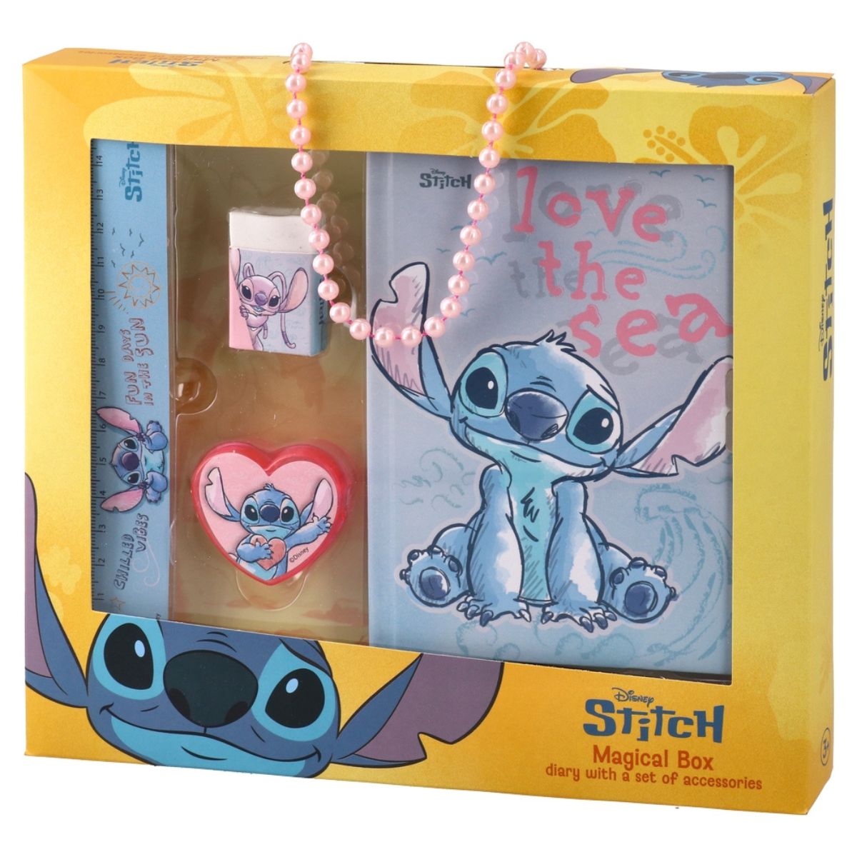 Snevnik sa setom pribora Stitch | Knjižara Prima