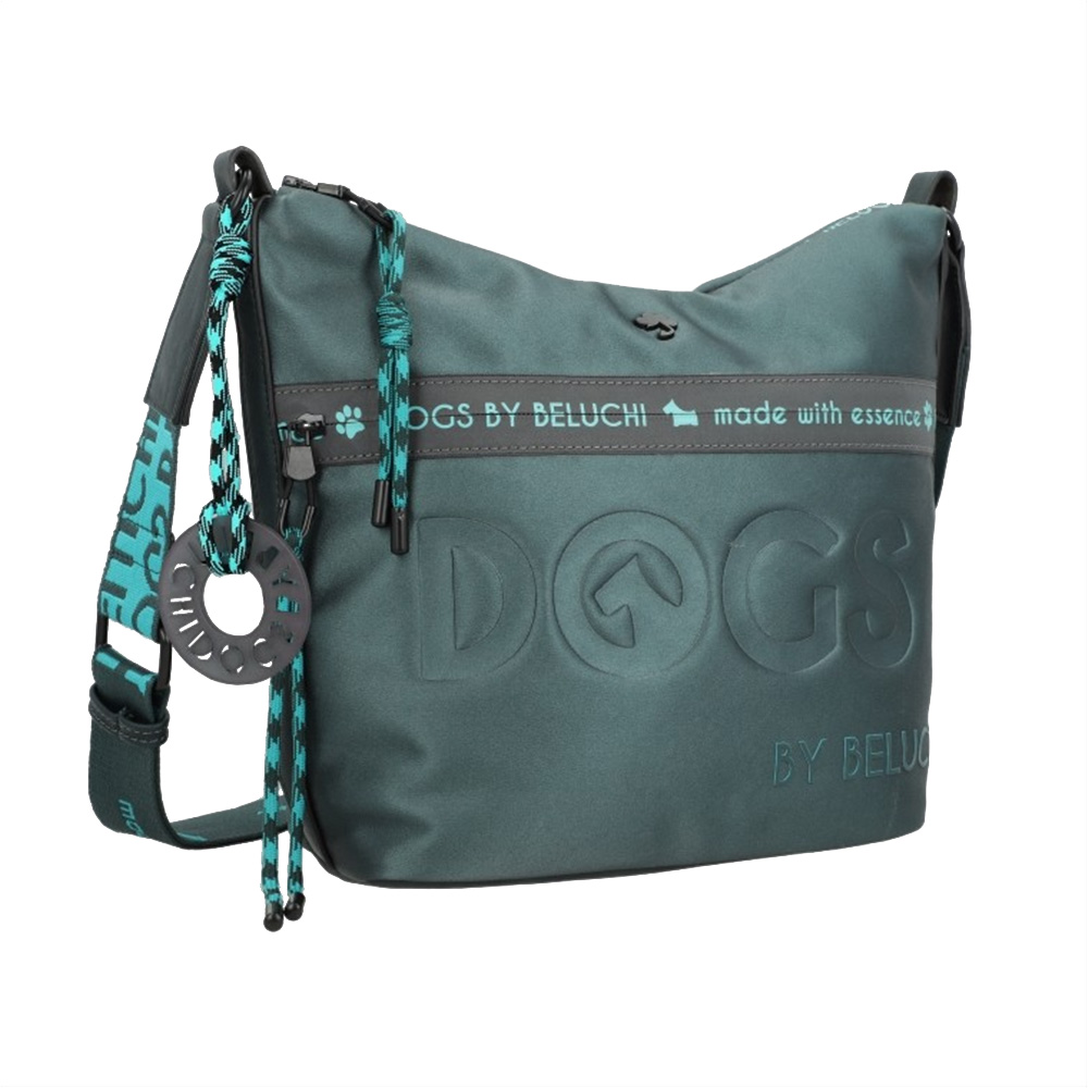 Torba DOGS BY BELUCHI green | Knjižara Prima